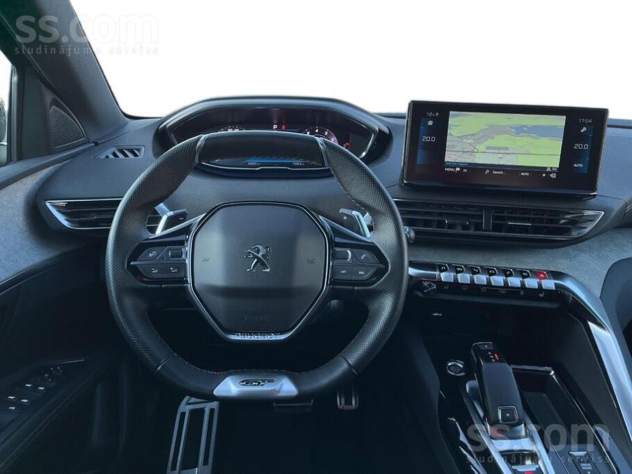 Black Peugeot 3008 2021 in Riga, with an engine capacity of 1.20 L and mileage of 94 thousand km for 20990 €, photo 10 on AUTOMOTO.COM.LV