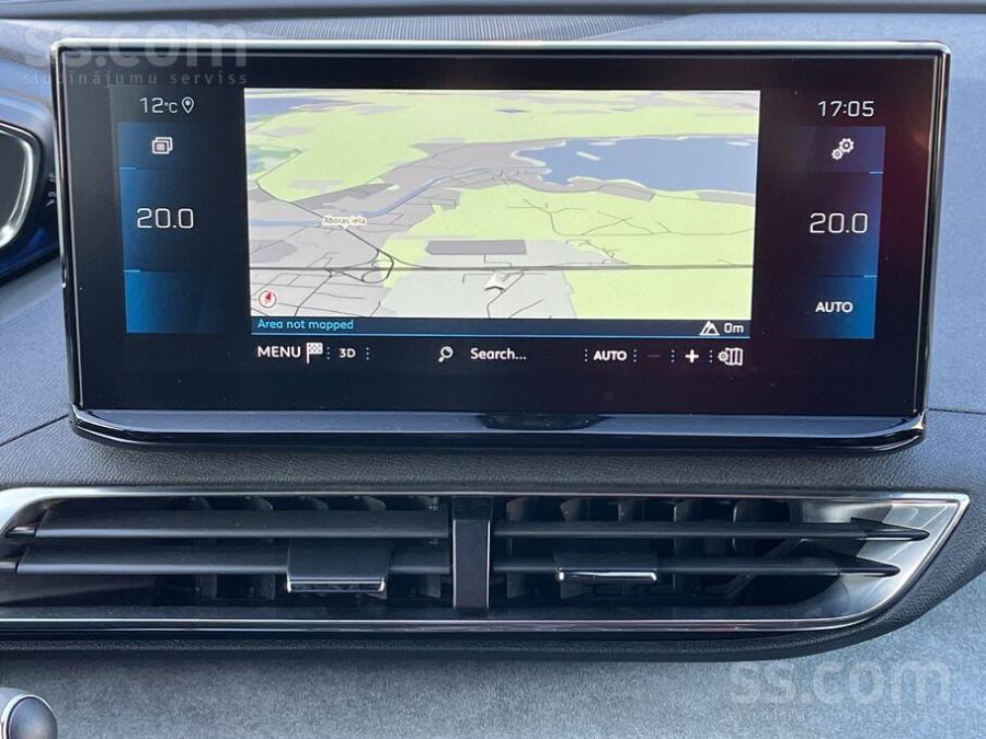 Black Peugeot 3008 2021 in Riga, with an engine capacity of 1.20 L and mileage of 94 thousand km for 20990 €, photo 15 on AUTOMOTO.COM.LV