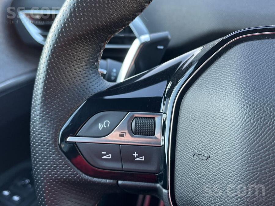 Black Peugeot 3008 2021 in Riga, with an engine capacity of 1.20 L and mileage of 94 thousand km for 20990 €, photo 19 on AUTOMOTO.COM.LV