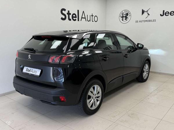 Black Peugeot 3008 2021 in Vilnius, with an engine capacity of 1.20 L and mileage of 64 thousand km for 15790 €, photo 5 on AUTOMOTO.COM.LV