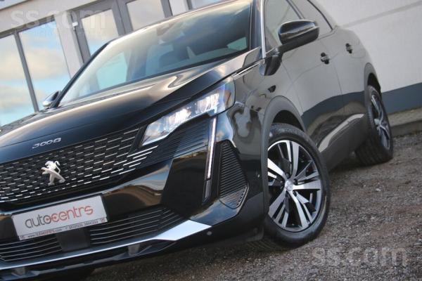 Black Peugeot 3008 2021 in Tukums, with an engine capacity of 1.50 L and mileage of 196 thousand km for 15995 €, photo 3 on AUTOMOTO.COM.LV