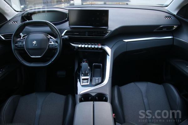 Black Peugeot 3008 2021 in Tukums, with an engine capacity of 1.50 L and mileage of 196 thousand km for 15995 €, photo 8 on AUTOMOTO.COM.LV