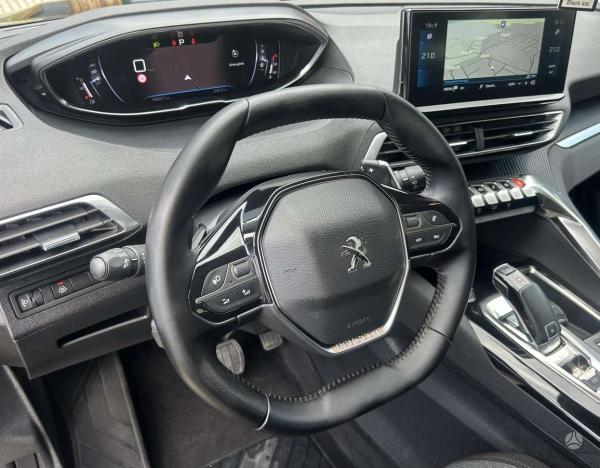 Black Peugeot 3008 2021 in Taurage, with an engine capacity of 1.50 L and mileage of 185 thousand km for 12600 €, photo 10 on AUTOMOTO.COM.LV