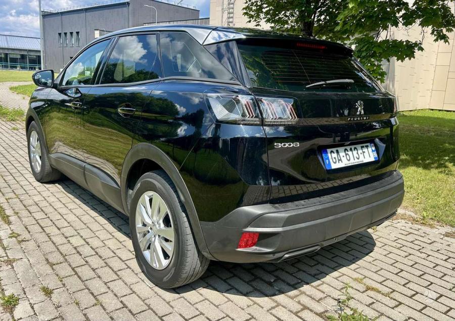 Melns Peugeot 3008 2021 Tauragė, ar dzinēja tilpumu 1.50 L un nobraukumu 186 tūkst. km par 12400 €, foto 3 vietnē AUTOMOTO.COM.LV