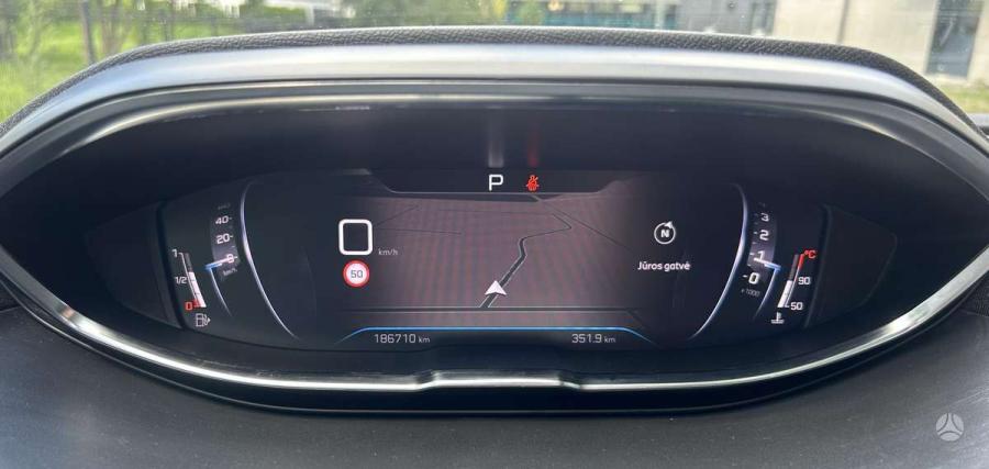 Melns Peugeot 3008 2021 Tauragė, ar dzinēja tilpumu 1.50 L un nobraukumu 186 tūkst. km par 12400 €, foto 16 vietnē AUTOMOTO.COM.LV