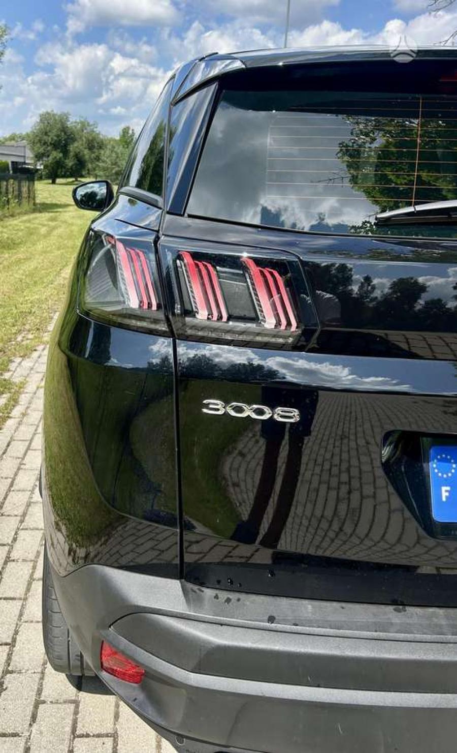 Melns Peugeot 3008 2021 Tauragė, ar dzinēja tilpumu 1.50 L un nobraukumu 186 tūkst. km par 12400 €, foto 20 vietnē AUTOMOTO.COM.LV