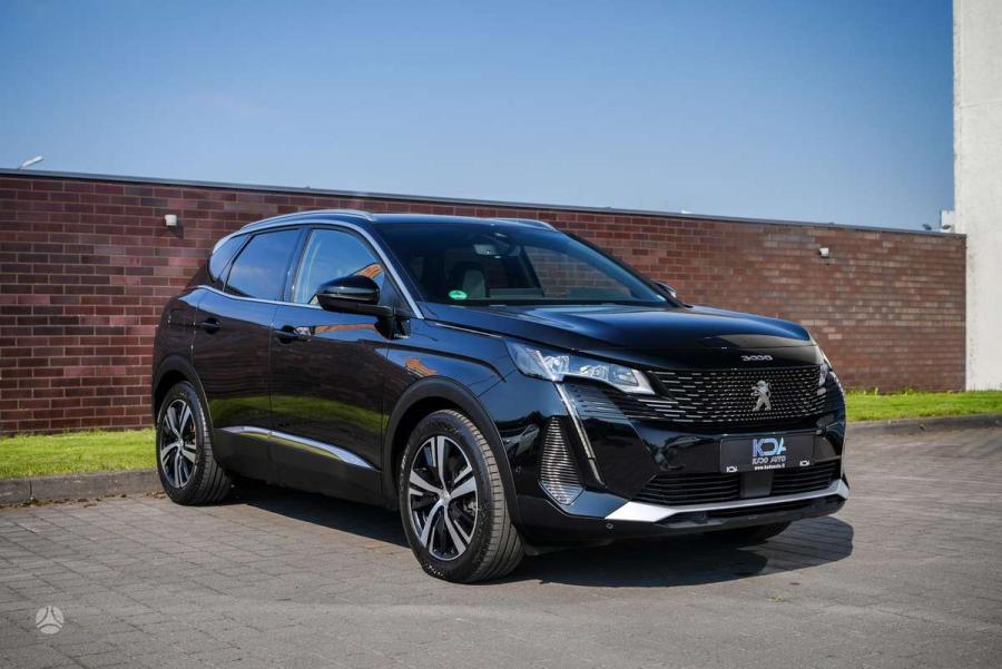 Black Peugeot 3008 2021 in Kaunas, with an engine capacity of 1.60 L and mileage of 182 thousand km for 17750 €, photo 1 on AUTOMOTO.COM.LV