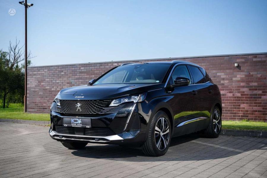 Black Peugeot 3008 2021 in Kaunas, with an engine capacity of 1.60 L and mileage of 182 thousand km for 17750 €, photo 6 on AUTOMOTO.COM.LV