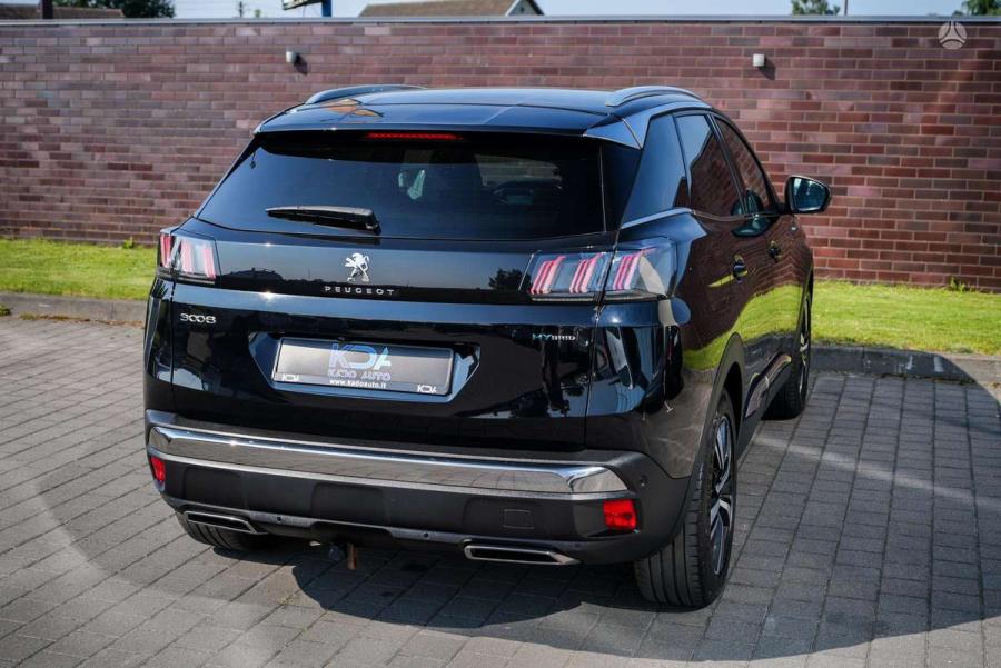 Black Peugeot 3008 2021 in Kaunas, with an engine capacity of 1.60 L and mileage of 182 thousand km for 17750 €, photo 13 on AUTOMOTO.COM.LV