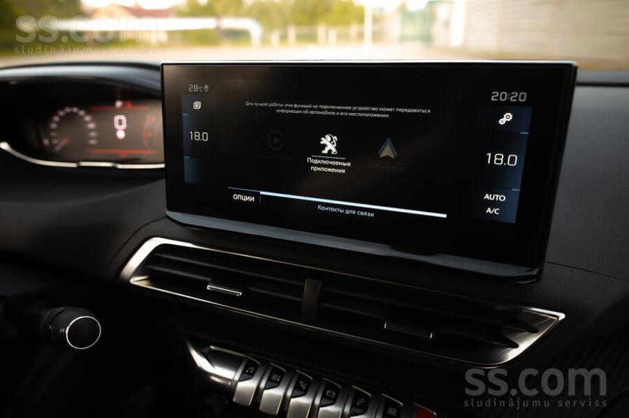 Black Peugeot 3008 2021 in Jelgava, with an engine capacity of 1.50 L and mileage of 0 thousand km for 15990 €, photo 20 on AUTOMOTO.COM.LV