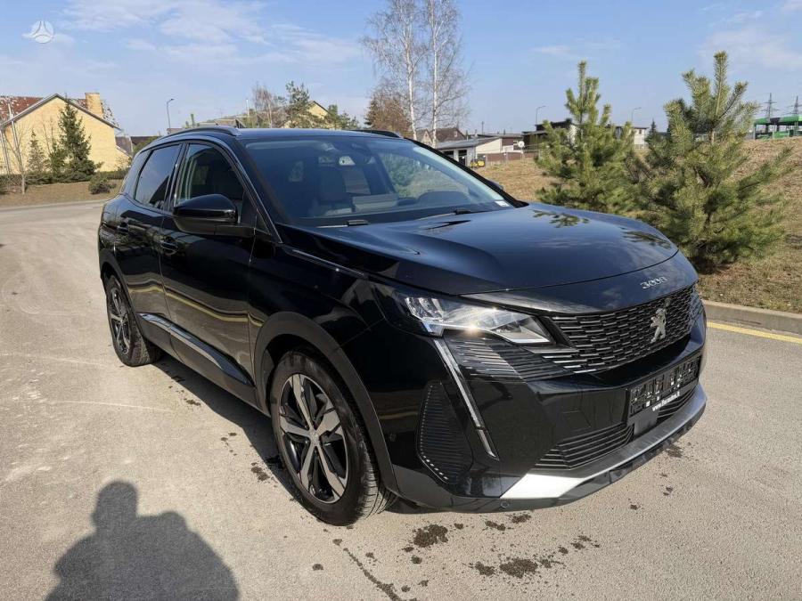 Black Peugeot 3008 2021 in Kaunas, with an engine capacity of 1.20 L and mileage of 184 thousand km for 13200 €, photo 6 on AUTOMOTO.COM.LV