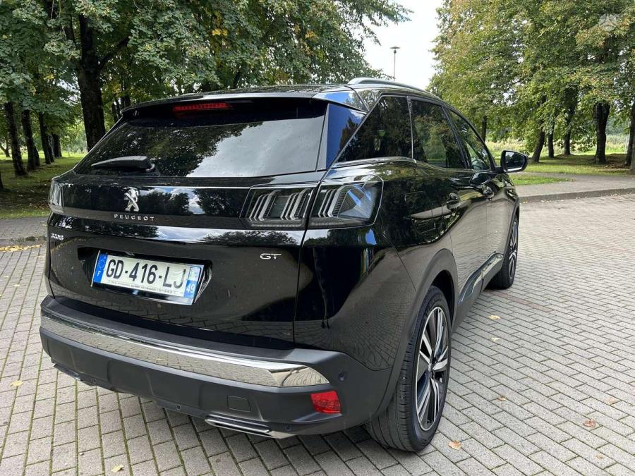 Melns Peugeot 3008 2021 Tauragė, ar dzinēja tilpumu 1.50 L un nobraukumu 169 tūkst. km par 15950 €, foto 6 vietnē AUTOMOTO.COM.LV