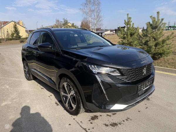 Black Peugeot 3008 2021 in Kaunas, with an engine capacity of 1.20 L and mileage of 184 thousand km for 12700 €, photo 6 on AUTOMOTO.COM.LV