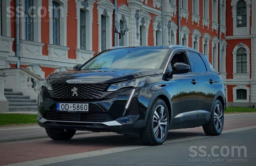 Black Peugeot 3008 2021 in Jelgava, with an engine capacity of 1.60 L and mileage of 211 thousand km for 16500 €, photo 10 on AUTOMOTO.COM.LV