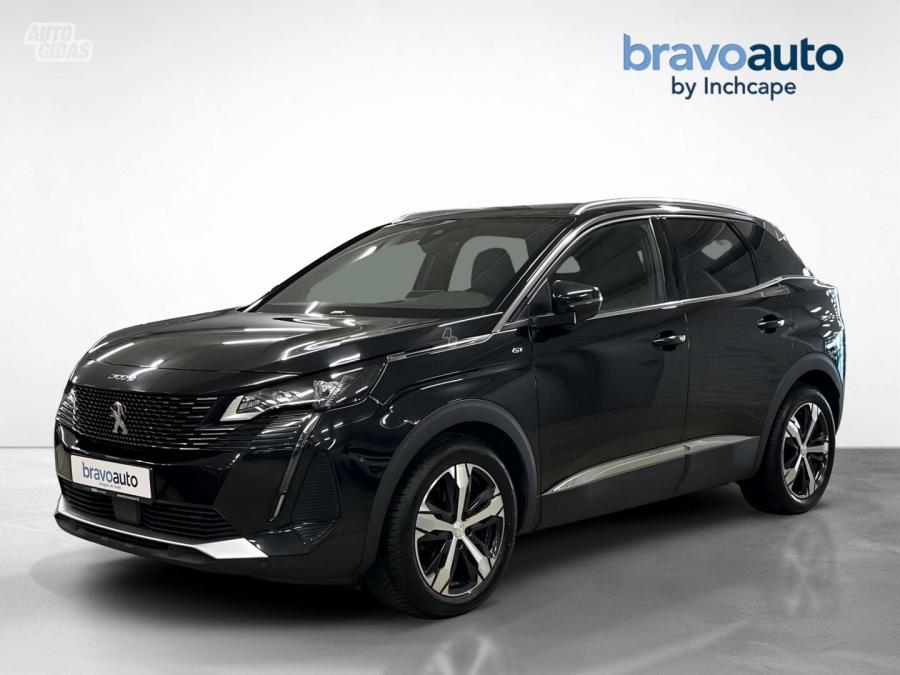 Black Peugeot 3008 2021 in Vilnius, with an engine capacity of 1.60 L and mileage of 77 thousand km for 19900 €, photo 1 on AUTOMOTO.COM.LV
