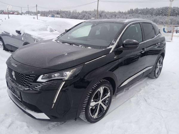 Melns Peugeot 3008 2022 Viļņa, ar dzinēja tilpumu 1.50 L un nobraukumu 116 tūkst. km par 18755 €, foto 2 vietnē AUTOMOTO.COM.LV