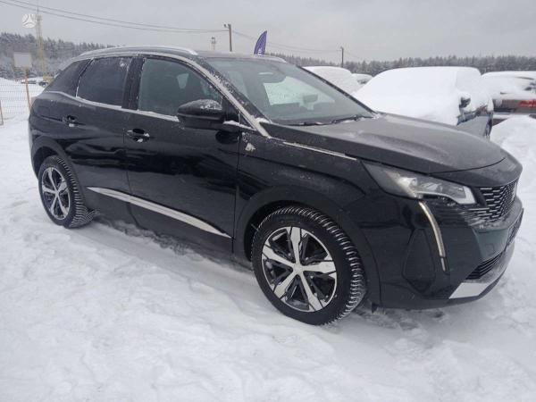 Melns Peugeot 3008 2022 Viļņa, ar dzinēja tilpumu 1.50 L un nobraukumu 116 tūkst. km par 18755 €, foto 3 vietnē AUTOMOTO.COM.LV