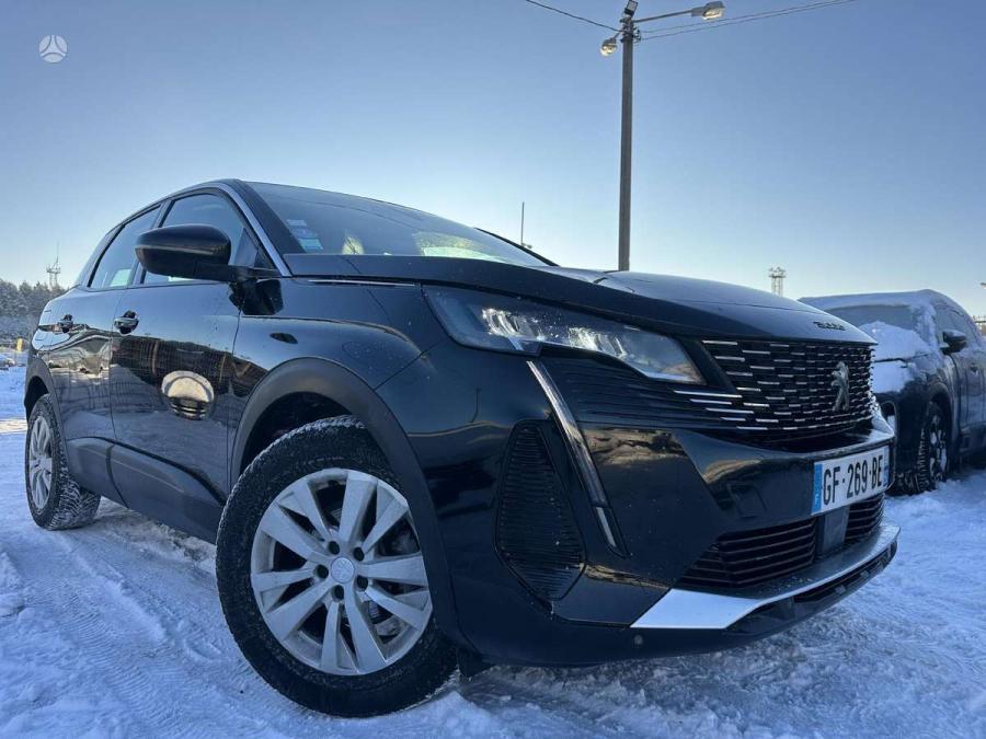 Melns Peugeot 3008 2022 Viļņa, ar dzinēja tilpumu 1.20 L un nobraukumu 134 tūkst. km par 14277 €, foto 3 vietnē AUTOMOTO.COM.LV