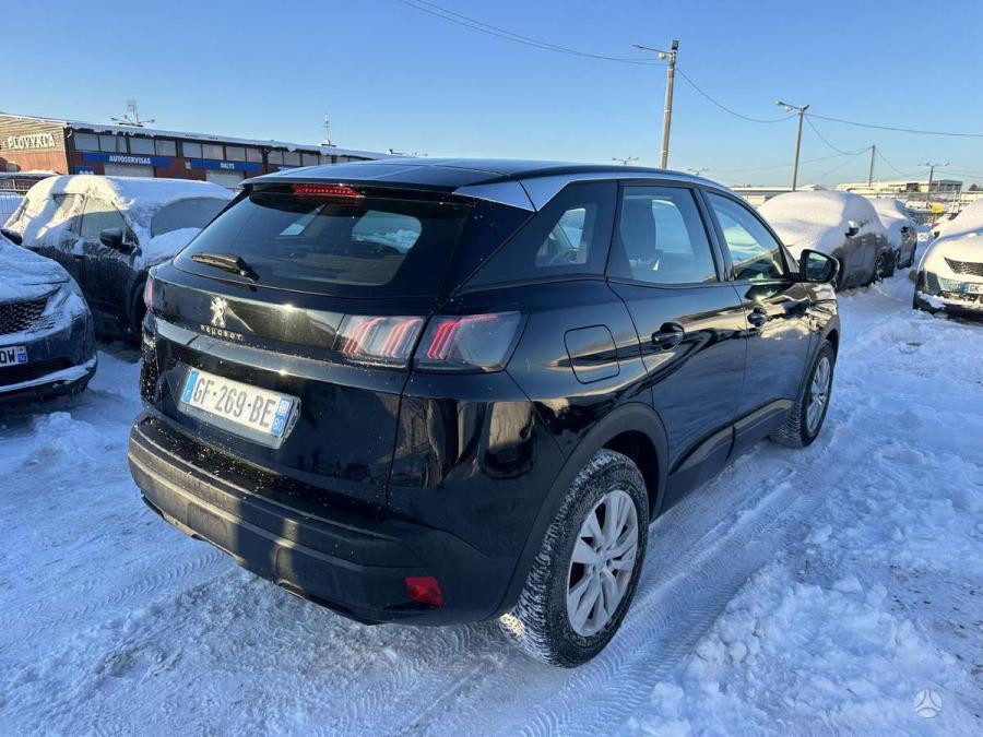 Melns Peugeot 3008 2022 Viļņa, ar dzinēja tilpumu 1.20 L un nobraukumu 134 tūkst. km par 14277 €, foto 6 vietnē AUTOMOTO.COM.LV