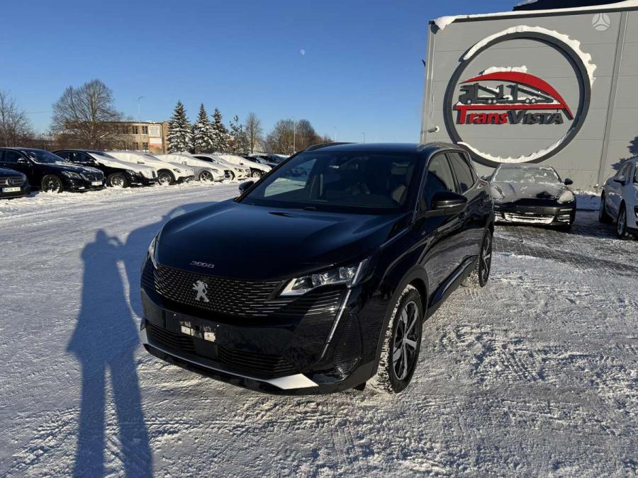 Melns Peugeot 3008 2022 Telšiai, ar dzinēja tilpumu 1.50 L un nobraukumu 194 tūkst. km par 16940 €, foto 2 vietnē AUTOMOTO.COM.LV