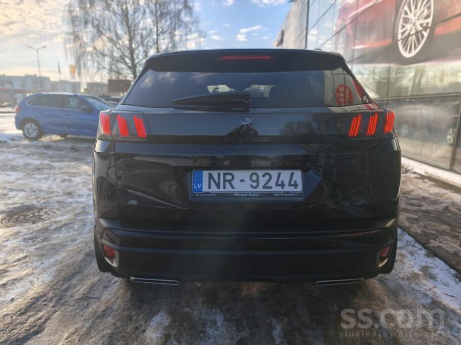 Black Peugeot 3008 2022 in Riga, with an engine capacity of 1.50 L and mileage of 72 thousand km for 20500 €, photo 7 on AUTOMOTO.COM.LV