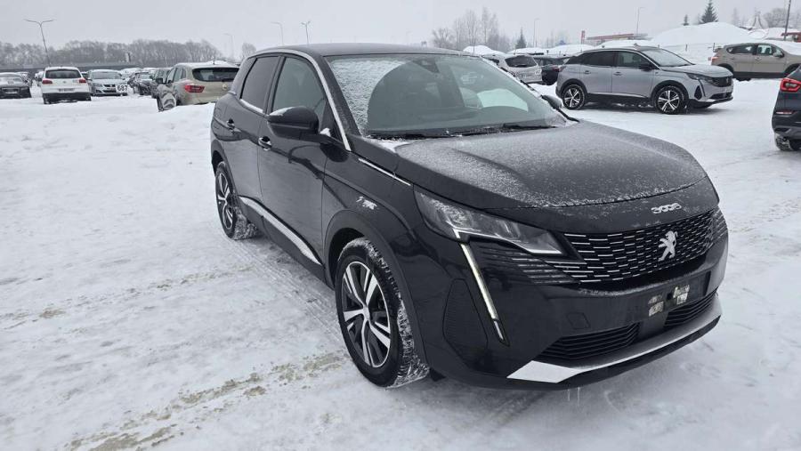Black Peugeot 3008 2022 in Taurage, with an engine capacity of 1.20 L and mileage of 171 thousand km for 14520 €, photo 1 on AUTOMOTO.COM.LV