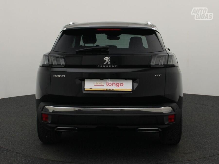 Black Peugeot 3008 2022 in Vilnius, with an engine capacity of 1.50 L and mileage of 184 thousand km for 18699 €, photo 5 on AUTOMOTO.COM.LV