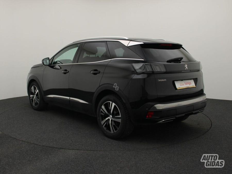 Black Peugeot 3008 2022 in Vilnius, with an engine capacity of 1.50 L and mileage of 184 thousand km for 18699 €, photo 7 on AUTOMOTO.COM.LV