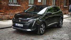 Black Peugeot 3008 2022 in Riga, with an engine capacity of 1.20 L and mileage of 91 thousand km for 16950 €, photo 1 on AUTOMOTO.COM.LV