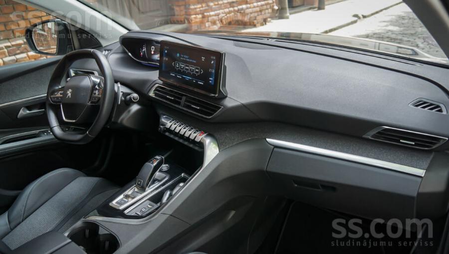 Black Peugeot 3008 2022 in Riga, with an engine capacity of 1.20 L and mileage of 91 thousand km for 16950 €, photo 12 on AUTOMOTO.COM.LV