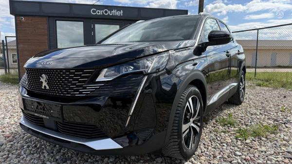 Black Peugeot 3008 2022 in Vilnius, with an engine capacity of 1.20 L and mileage of 112 thousand km for 17787 €, photo 1 on AUTOMOTO.COM.LV