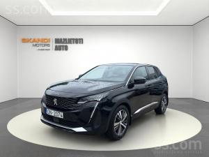 Black Peugeot 3008 2022 in Riga, with an engine capacity of 1.50 L and mileage of 129 thousand km for 16490 €, photo  on AUTOMOTO.COM.LV