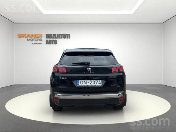 Black Peugeot 3008 2022 in Riga, with an engine capacity of 1.50 L and mileage of 129 thousand km for 16490 €, photo 5 on AUTOMOTO.COM.LV