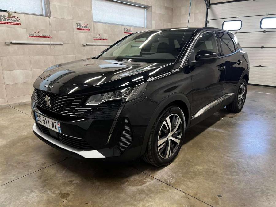 Black Peugeot 3008 2022 in Marijampole, with an engine capacity of 1.20 L and mileage of 22 thousand km for 18876 €, photo 1 on AUTOMOTO.COM.LV