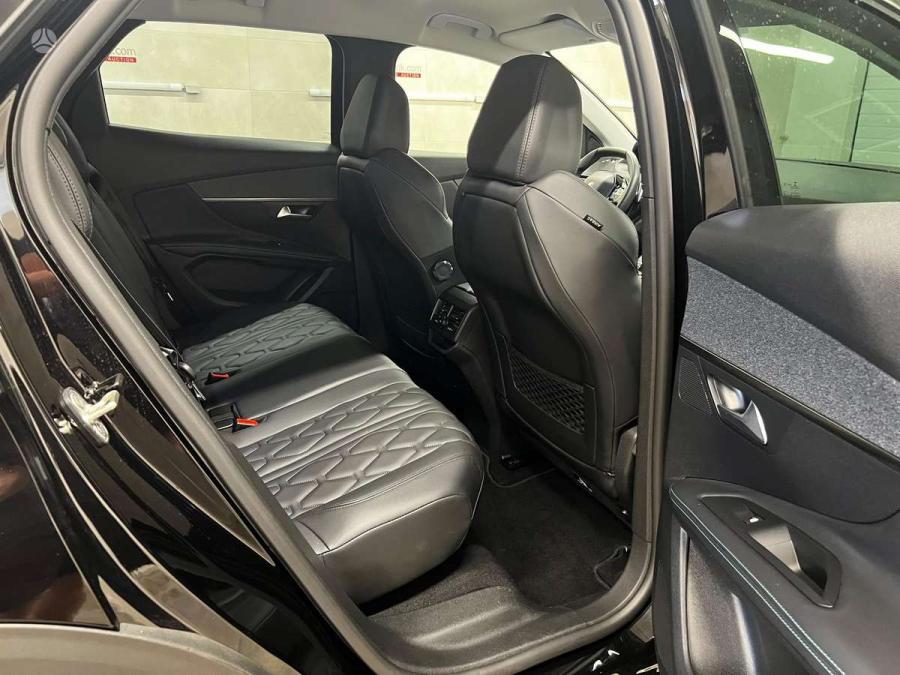 Black Peugeot 3008 2022 in Marijampole, with an engine capacity of 1.20 L and mileage of 22 thousand km for 18876 €, photo 14 on AUTOMOTO.COM.LV