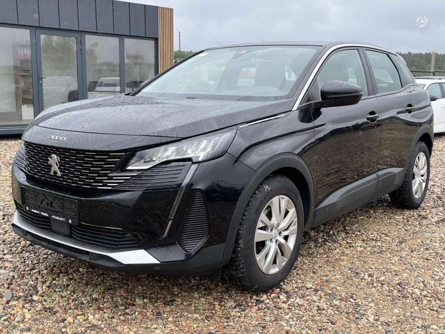 Melns Peugeot 3008 2022 Viļņa, ar dzinēja tilpumu 1.20 L un nobraukumu 176 tūkst. km par 11858 €, foto 4 vietnē AUTOMOTO.COM.LV
