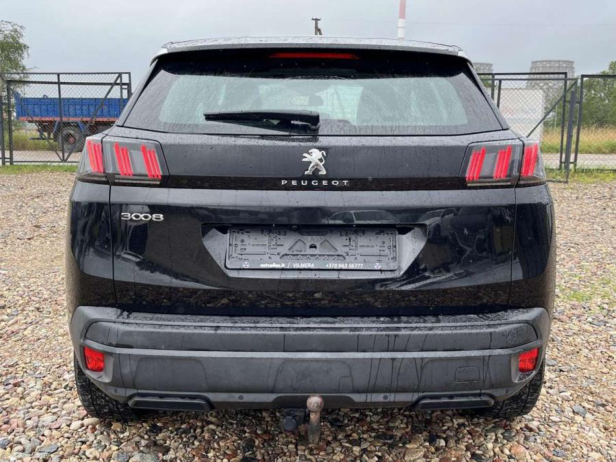 Melns Peugeot 3008 2022 Viļņa, ar dzinēja tilpumu 1.20 L un nobraukumu 176 tūkst. km par 11858 €, foto 6 vietnē AUTOMOTO.COM.LV