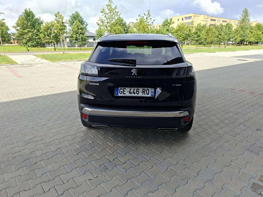 Melns Peugeot 3008 2022 Šauļi, ar dzinēja tilpumu 1.60 L un nobraukumu 143 tūkst. km par 18950 €, foto 4 vietnē AUTOMOTO.COM.LV