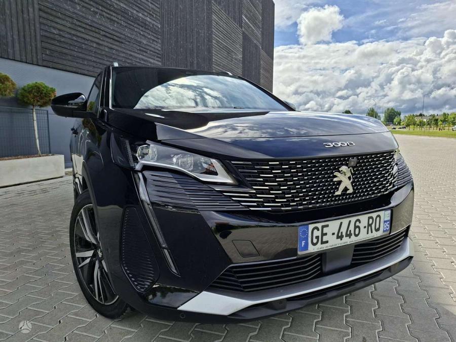 Melns Peugeot 3008 2022 Šauļi, ar dzinēja tilpumu 1.60 L un nobraukumu 143 tūkst. km par 18950 €, foto 7 vietnē AUTOMOTO.COM.LV