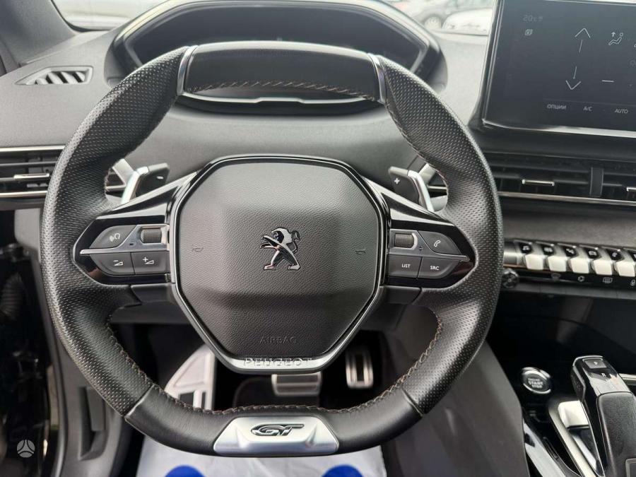 Melns Peugeot 3008 2022 Marijampole, ar dzinēja tilpumu 1.20 L un nobraukumu 98 tūkst. km par 16940 €, foto 36 vietnē AUTOMOTO.COM.LV