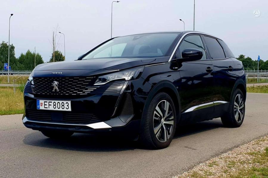 Melns Peugeot 3008 2022 Viļņa, ar dzinēja tilpumu 1.60 L un nobraukumu 76 tūkst. km par 18350 €, foto 13 vietnē AUTOMOTO.COM.LV