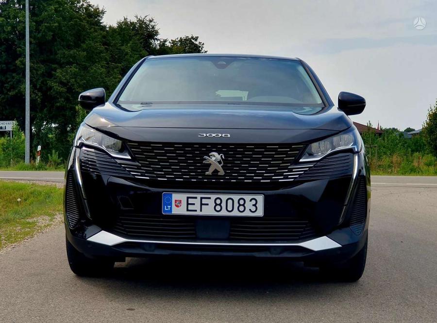 Melns Peugeot 3008 2022 Viļņa, ar dzinēja tilpumu 1.60 L un nobraukumu 76 tūkst. km par 18350 €, foto 14 vietnē AUTOMOTO.COM.LV