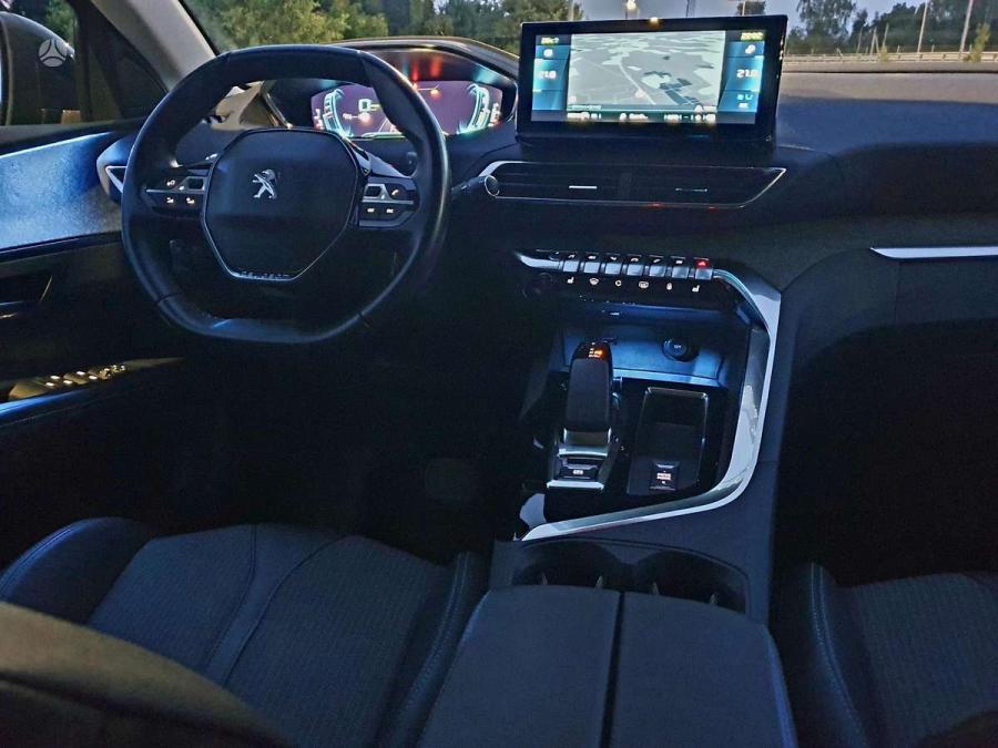 Melns Peugeot 3008 2022 Viļņa, ar dzinēja tilpumu 1.60 L un nobraukumu 76 tūkst. km par 18350 €, foto 21 vietnē AUTOMOTO.COM.LV