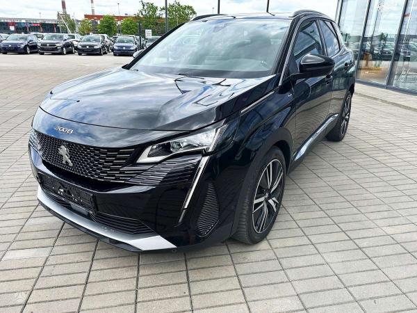 Black Peugeot 3008 2022 in Kaunas, with an engine capacity of 1.20 L and mileage of 170 thousand km for 15900 €, photo 1 on AUTOMOTO.COM.LV