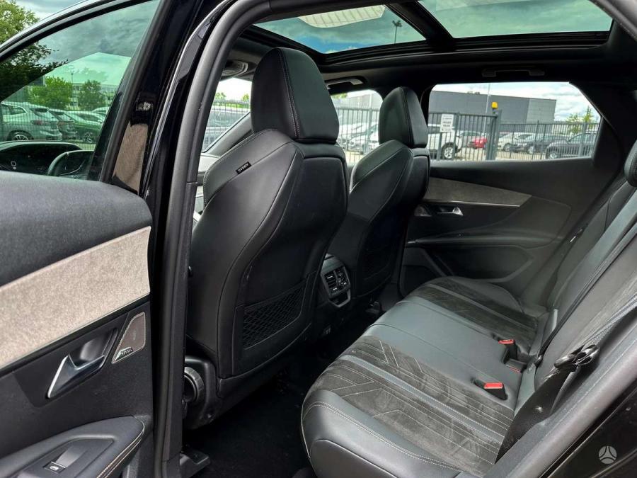 Melns Peugeot 3008 2022 Kauņa, ar dzinēja tilpumu 1.20 L un nobraukumu 170 tūkst. km par 15900 €, foto 16 vietnē AUTOMOTO.COM.LV