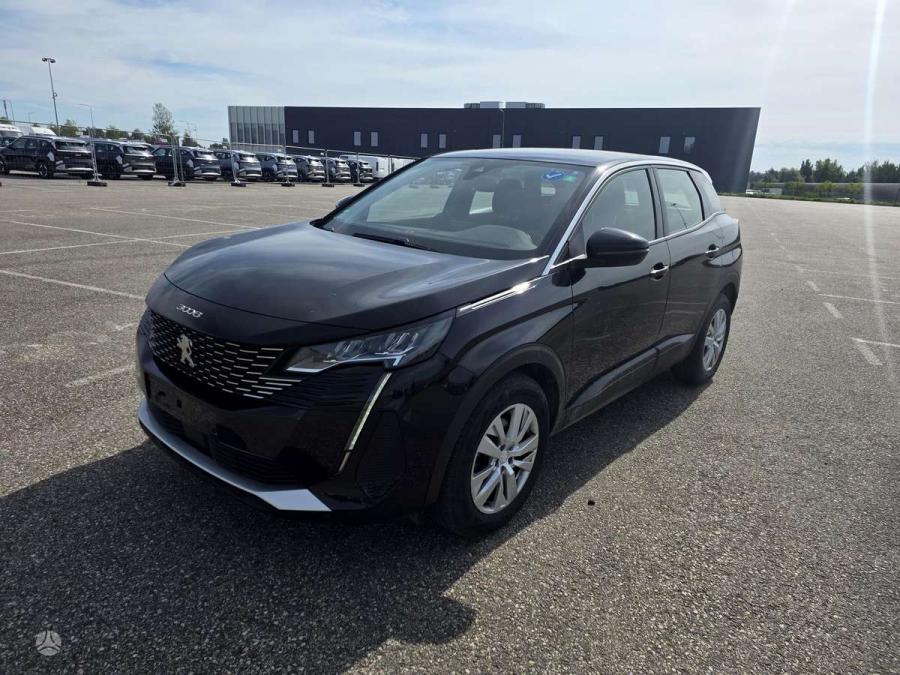 Melns Peugeot 3008 2022 Viļņa, ar dzinēja tilpumu 1.20 L un nobraukumu 141 tūkst. km par 13200 €, foto 1 vietnē AUTOMOTO.COM.LV