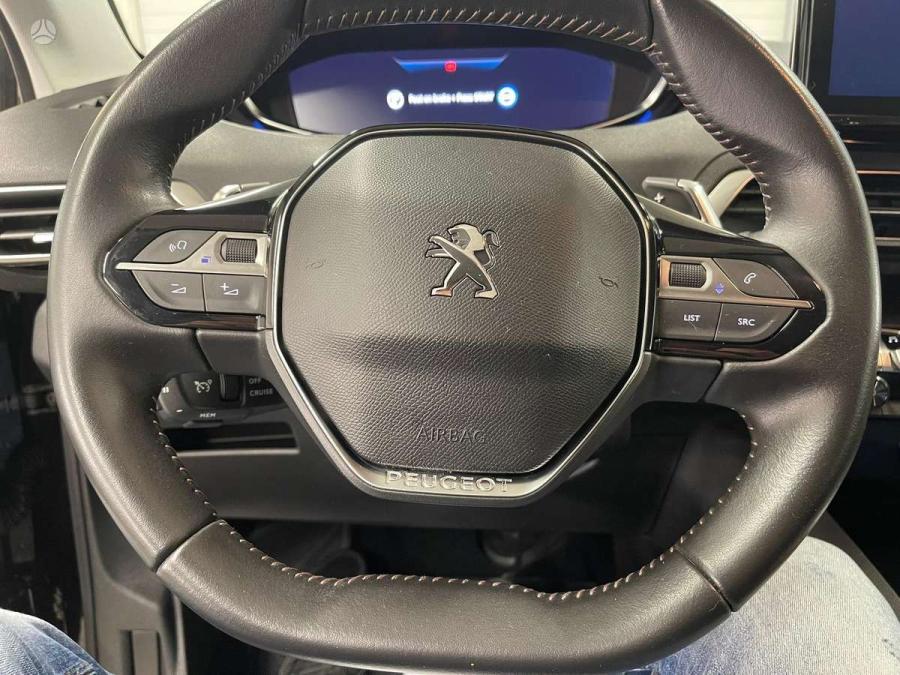 Black Peugeot 3008 2022 in Marijampole, with an engine capacity of 1.20 L and mileage of 162 thousand km for 13740 €, photo 13 on AUTOMOTO.COM.LV