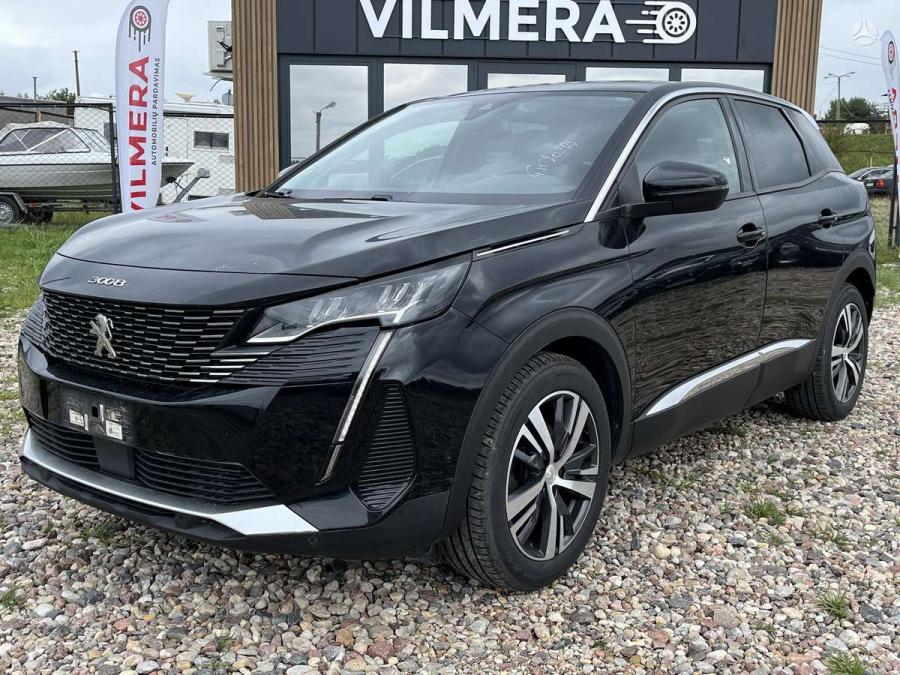 Черный Пежо 3008 2022 в Вильнюс, объемом двигателя 1.50 л и пробегом 175 тыс. км за 12100 €, фото 4 на AUTOMOTO.COM.LV