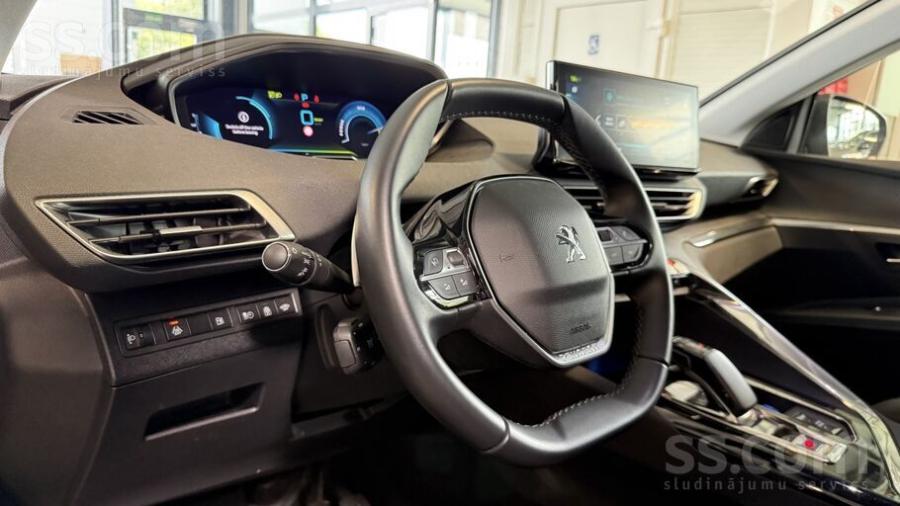 Black Peugeot 3008 2022 in Riga, with an engine capacity of 1.60 L and mileage of 39 thousand km for 19900 €, photo 19 on AUTOMOTO.COM.LV