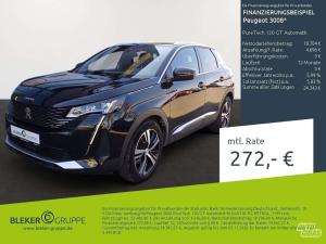Melns Peugeot 3008 2023 Kauņa, ar dzinēja tilpumu 1.20 L un nobraukumu 23 tūkst. km par 25984 €, foto  vietnē AUTOMOTO.COM.LV